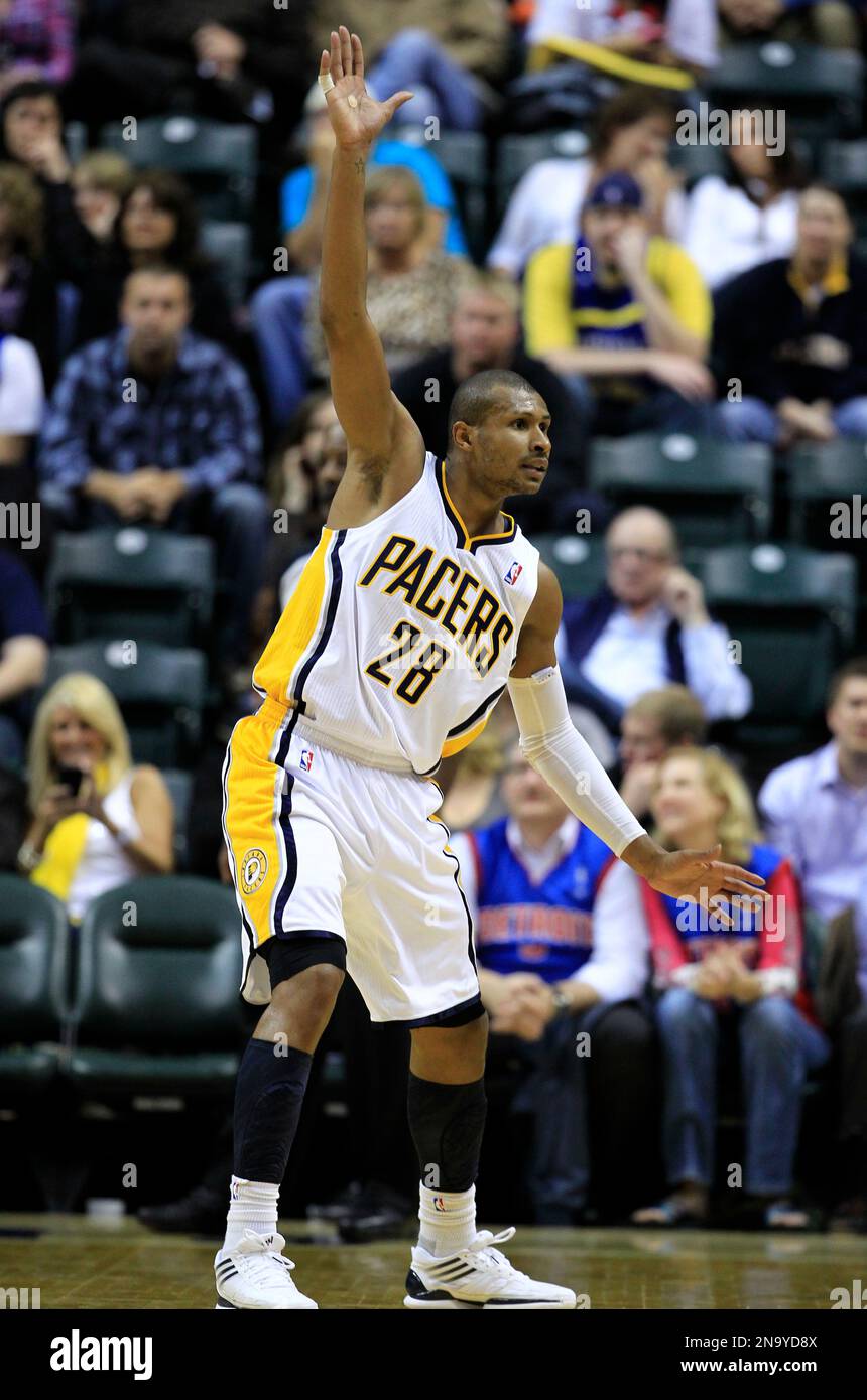 Indiana Pacers' Leandro Barbosa (28) during the second half of an NBA ...