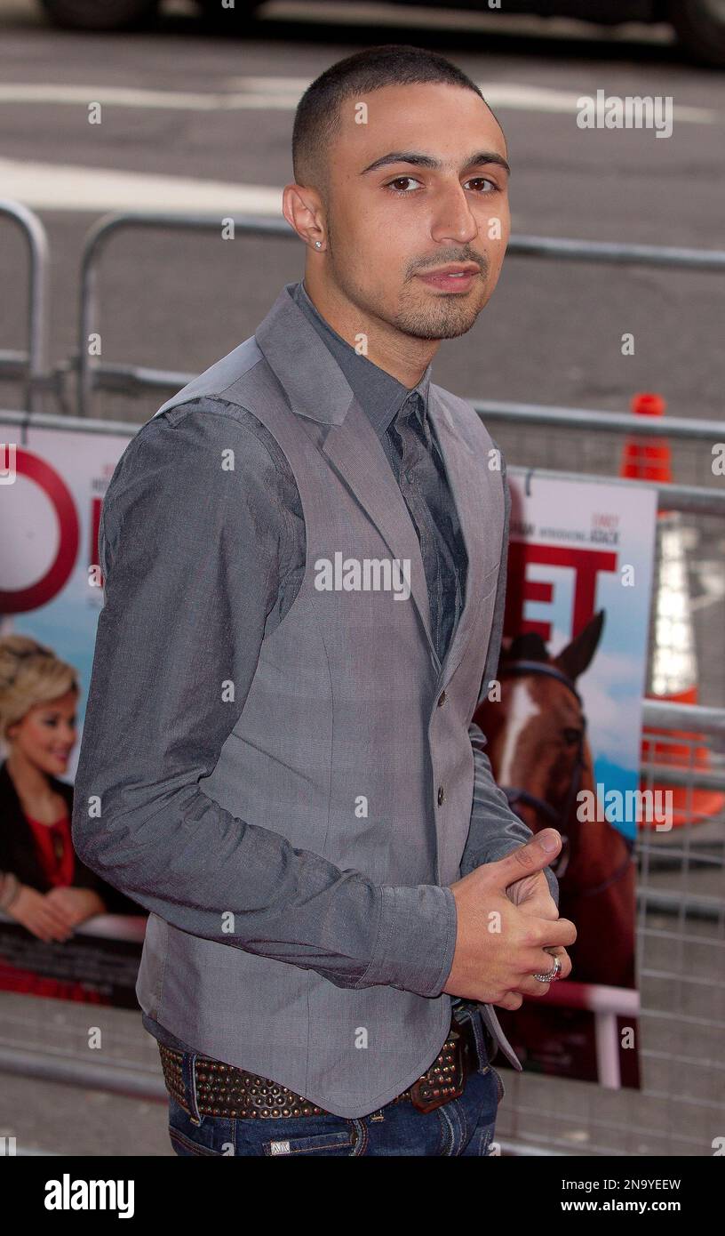 British actor Adam Deacon arrives for the UK Premiere of 'Outside Bet ...