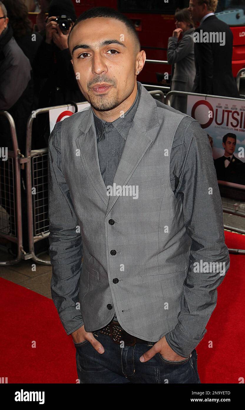 British actor Adam Deacon arrives for the UK Premiere of 'Outside Bet ...