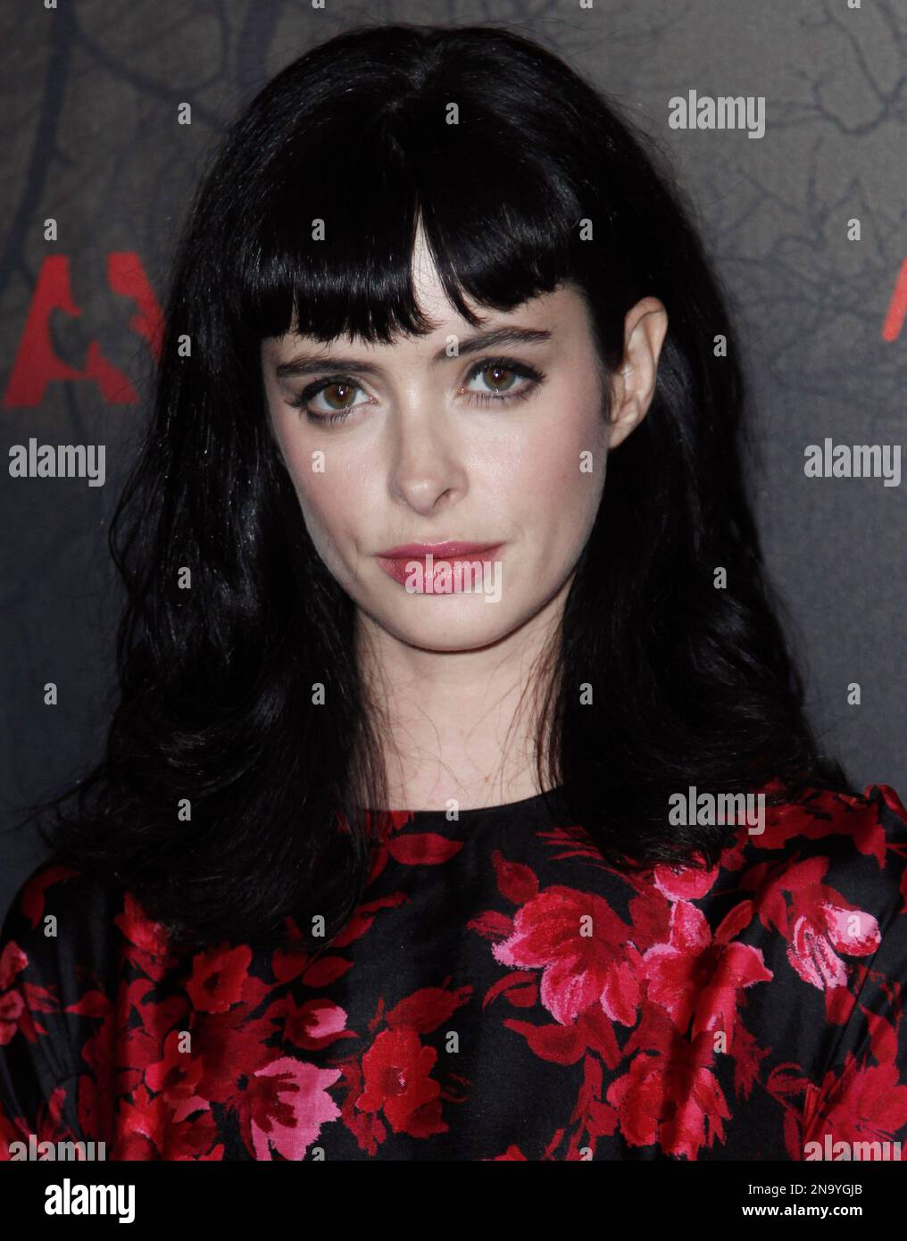 Actress Krysten Ritter arrives at the premiere of "The Raven" in Los ...