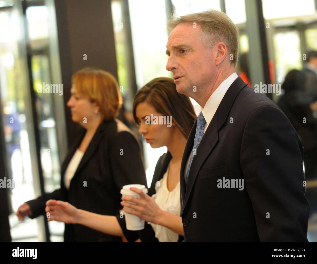 Lead prosecutor James McKay walks to court at the Cook County Criminal ...