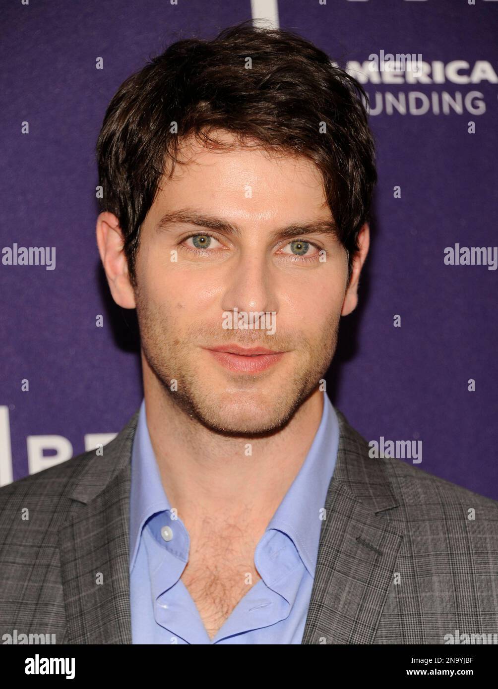 Actor David Giuntoli attends the world premiere of "Caroline and Jackie ...