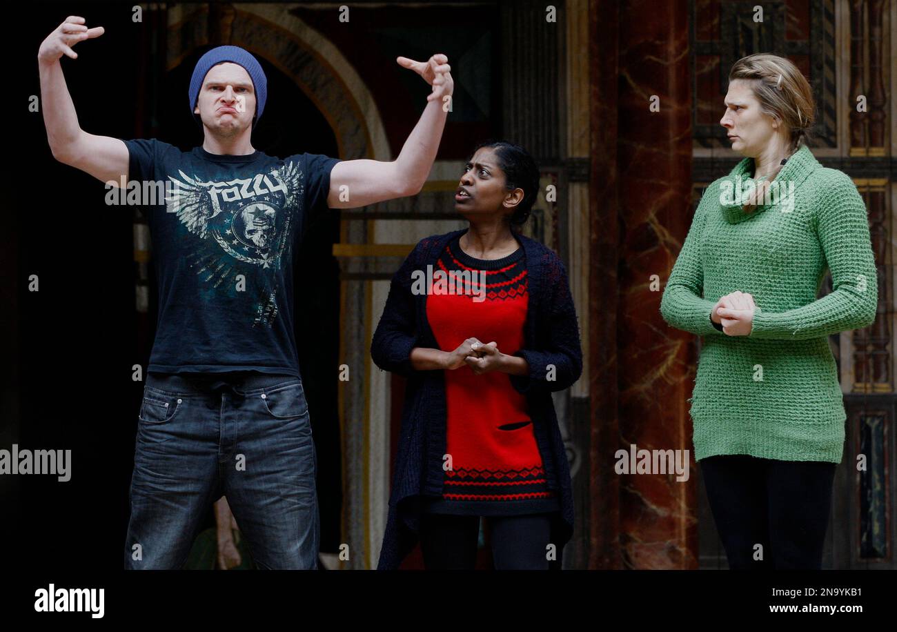 Brian Duffy, left, Nadia Nadarajah, centre, and Charlotte Arrowsmith ...