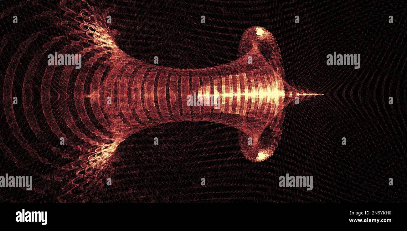 Grain noise particles. sand in form of waves. Chladni Sound Figures ...