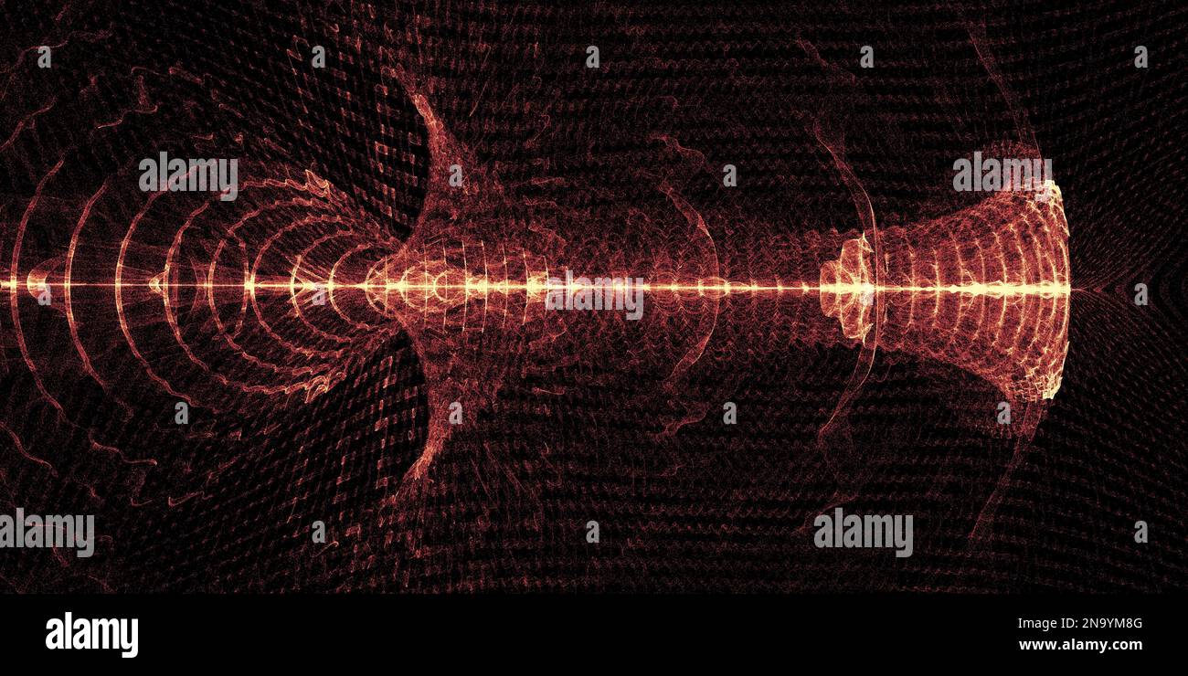 Grain noise particles. sand in form of waves. Chladni Sound Figures ...