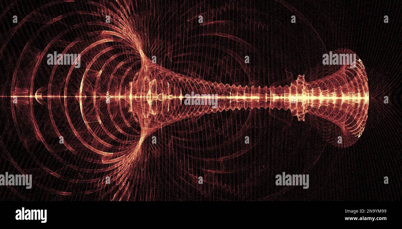 Grain noise particles. sand in form of waves. Chladni Sound Figures ...