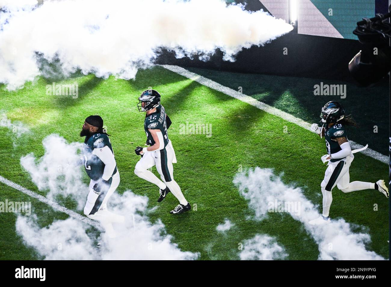 Phoenix, USA. 12th Feb, 2023. Philadelphia Eagles quarterback #1 Jalen ...