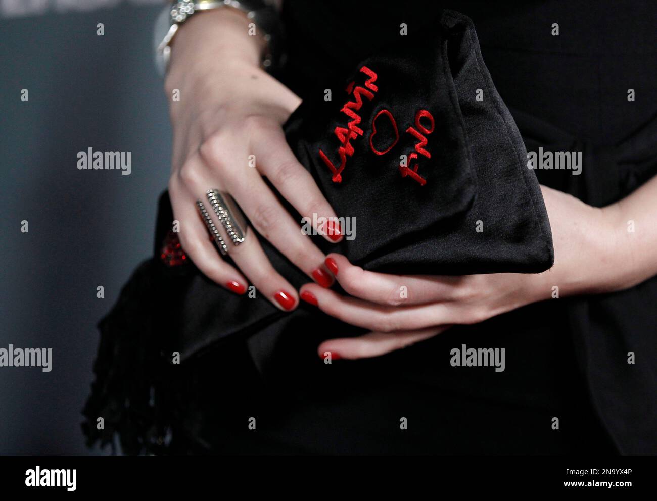 Cast member Amber Tamblyn arrives at the "House" series finale wrap ...