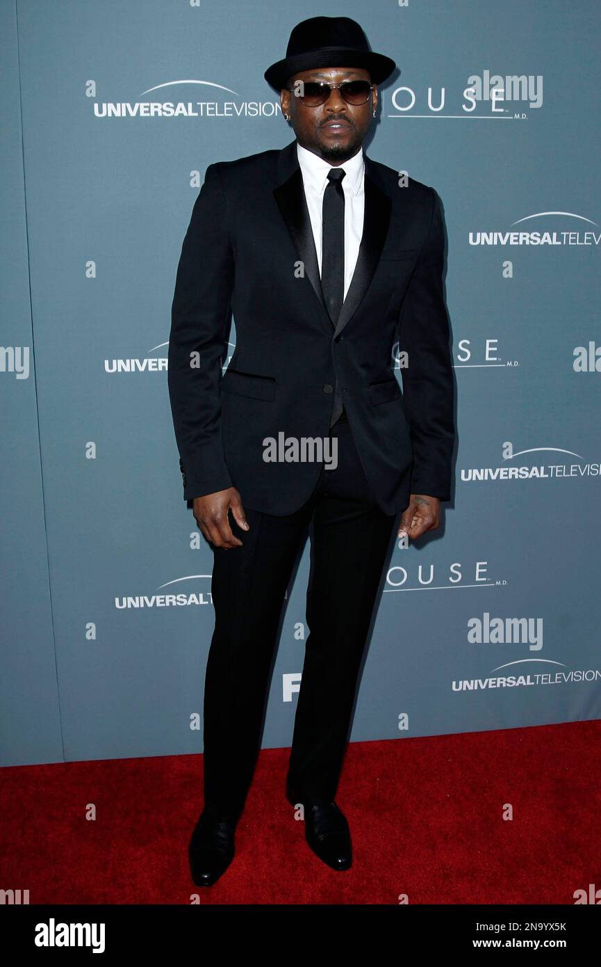 Cast member Omar Epps arrives at the "House" series finale wrap party ...