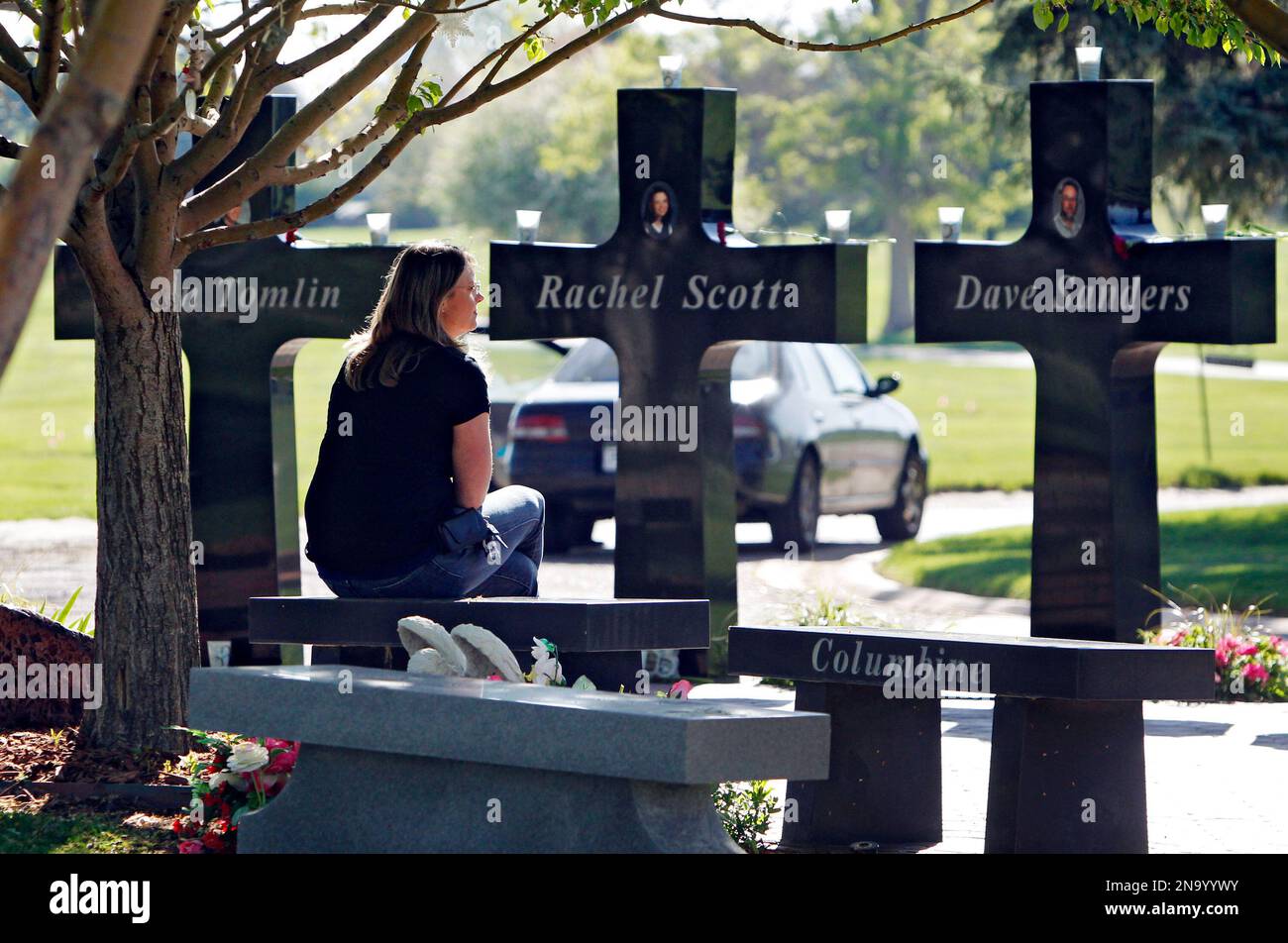 Columbine Shooting Memorial Crosses