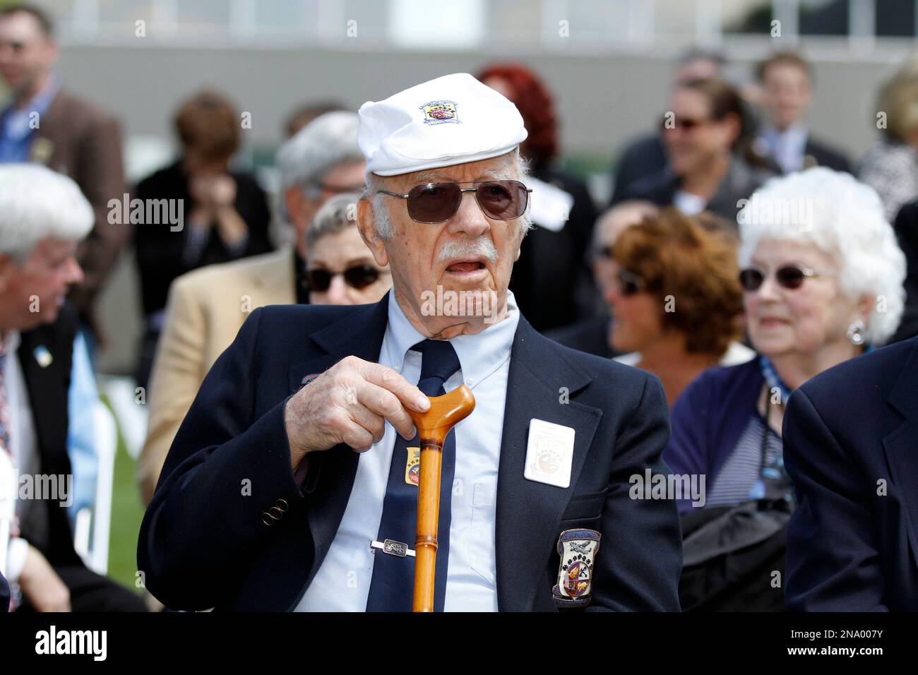 Surviving Doolittle Raider Edward J. Saylor at the National Museum of ...