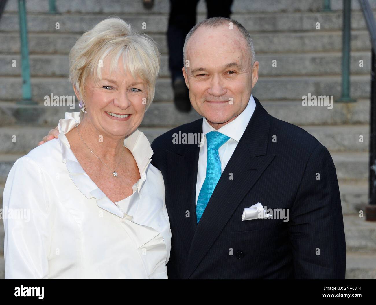 Commissioner of the New York City Police Department Raymond Kelly and ...