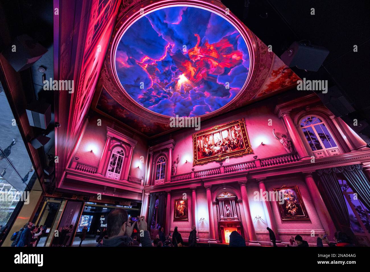 The Summer Palace Exhibition at Outernet London by artist Agustin Vidal ...