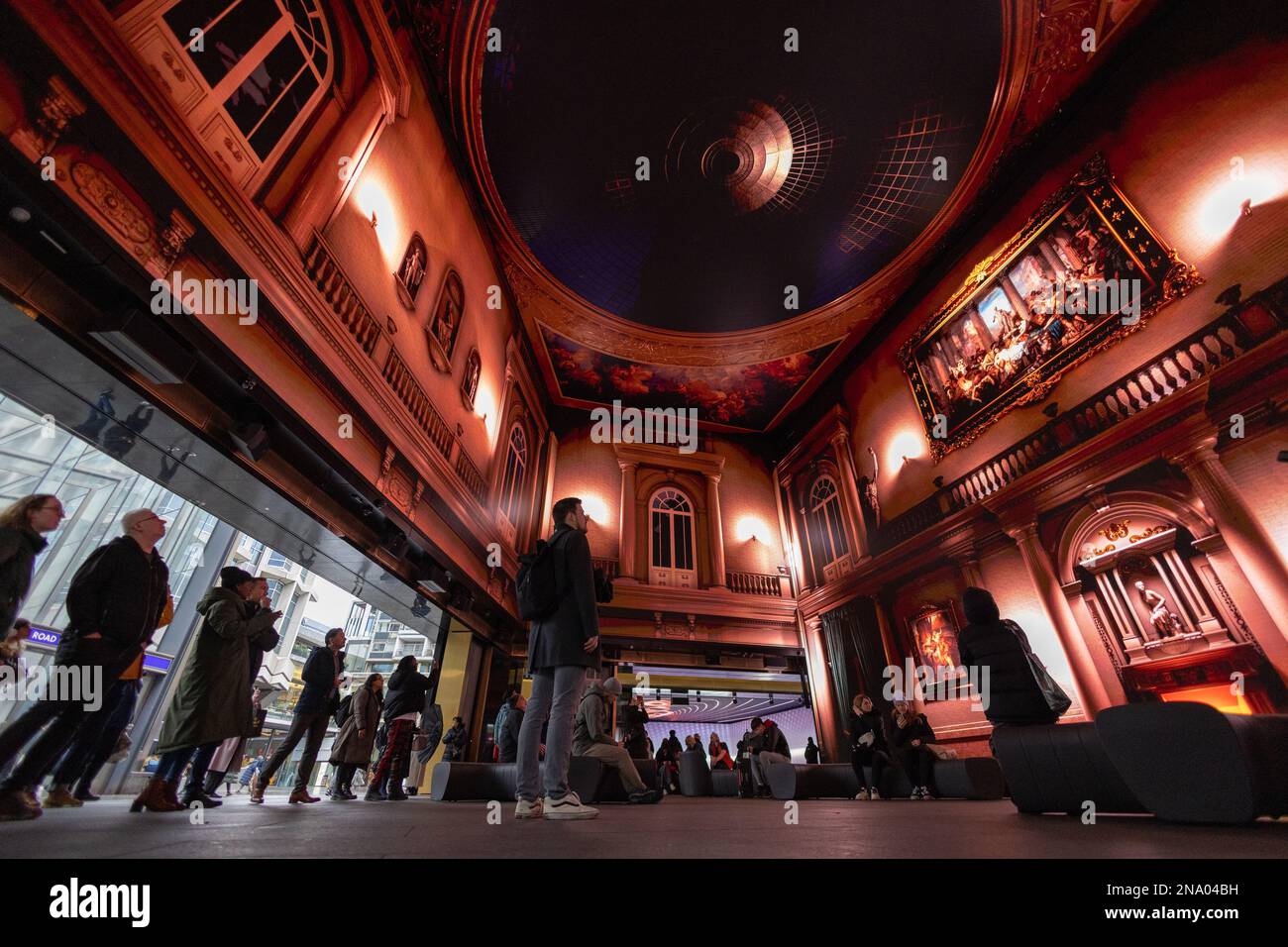 The Summer Palace Exhibition at Outernet London by artist Agustin Vidal ...