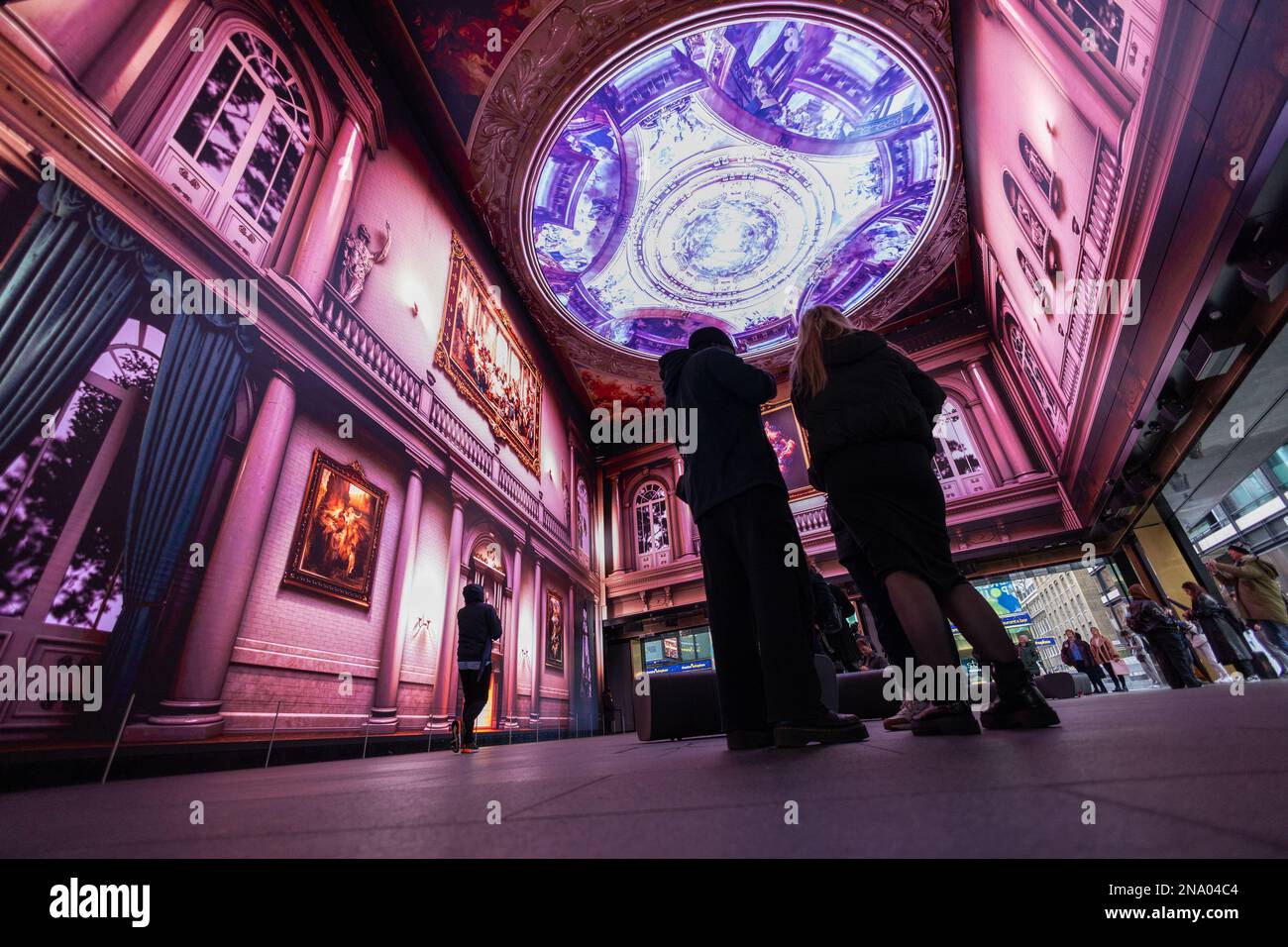 The Summer Palace Exhibition at Outernet London by artist Agustin Vidal ...