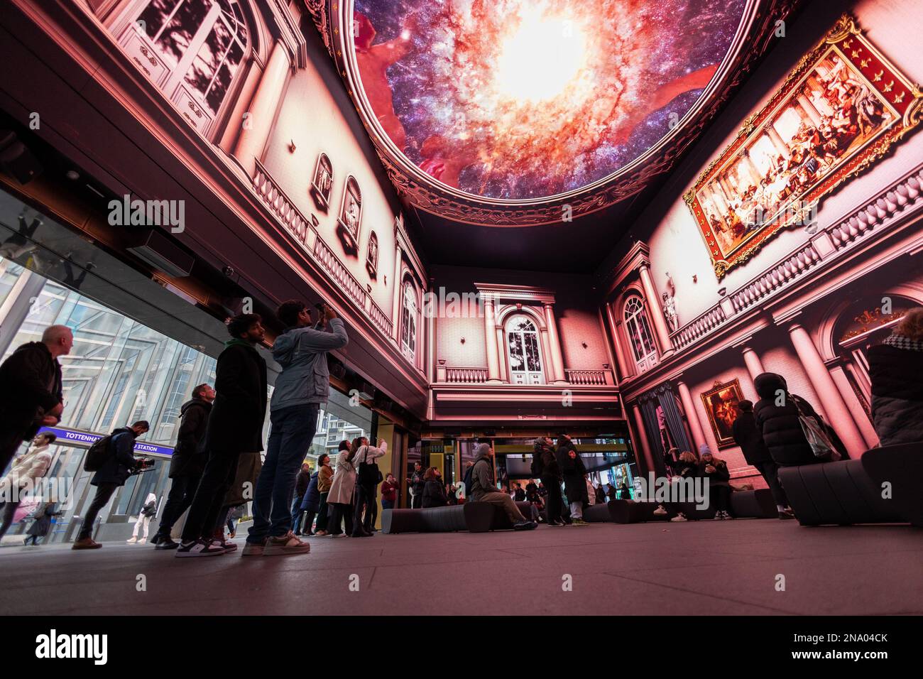 The Summer Palace Exhibition at Outernet London by artist Agustin Vidal ...