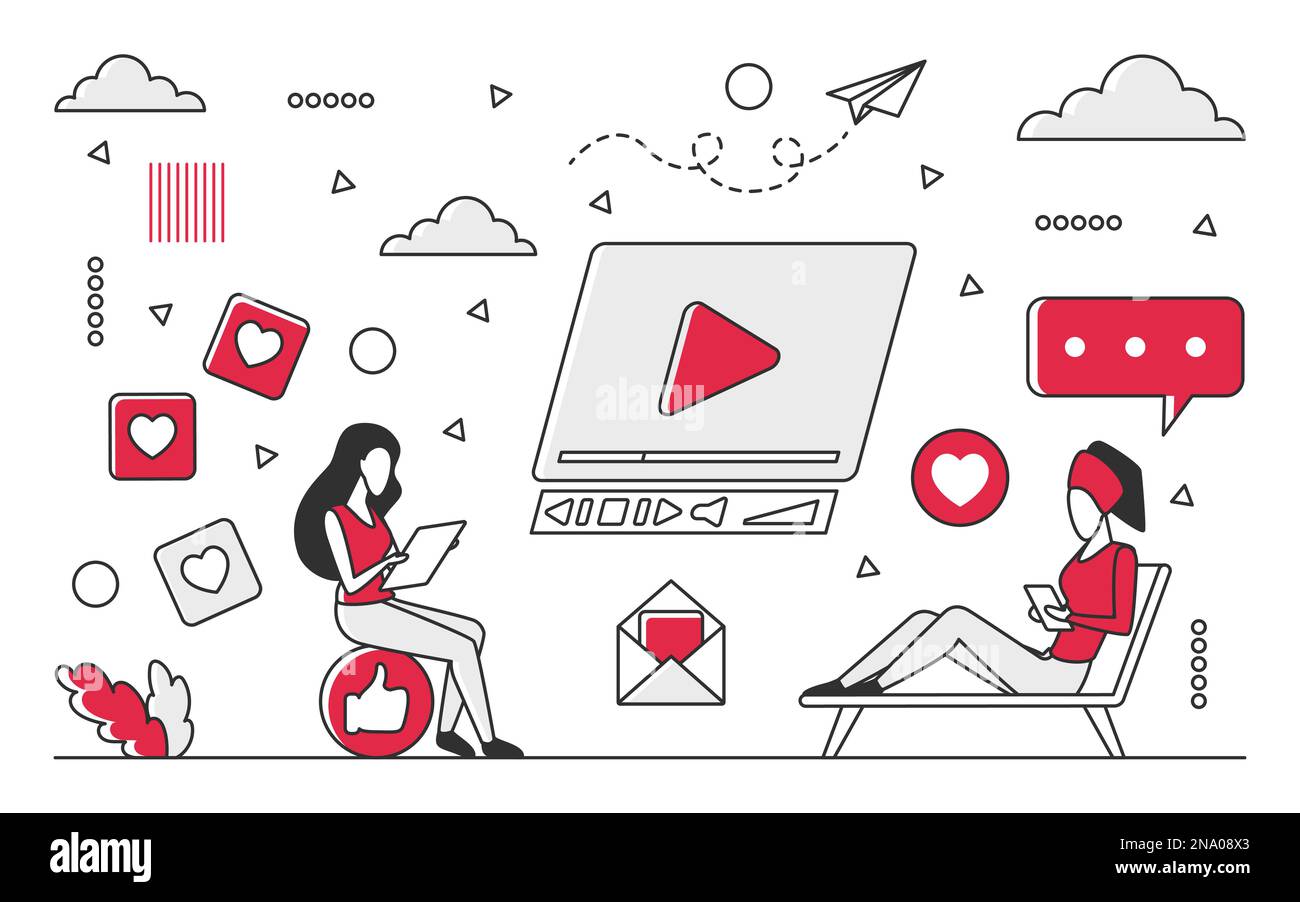 Posting an envelope Stock Vector Images - Alamy