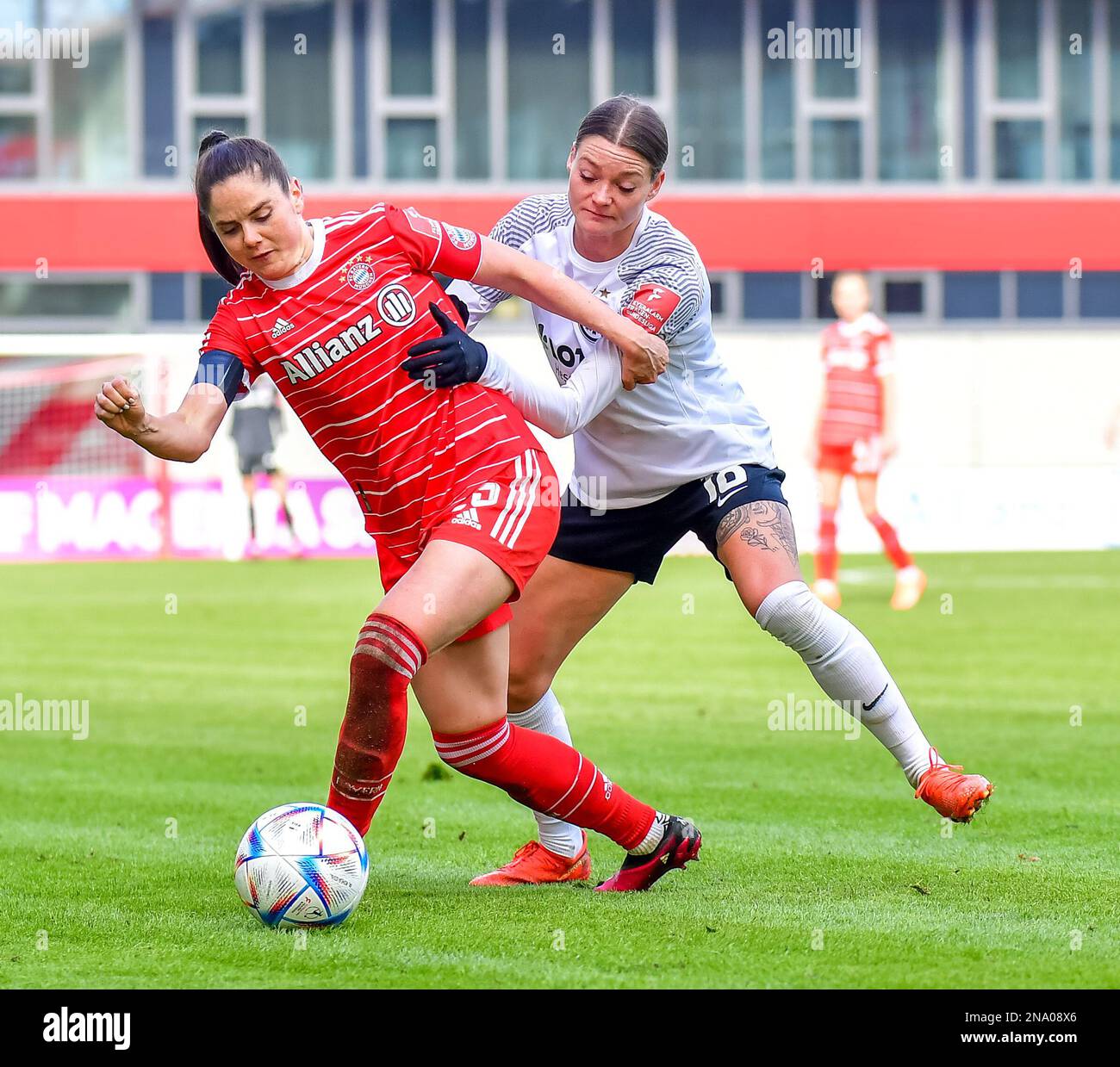 February 11, 2023, Munich, Germany: Sarah Zadrazil (25 FC Bayern ...