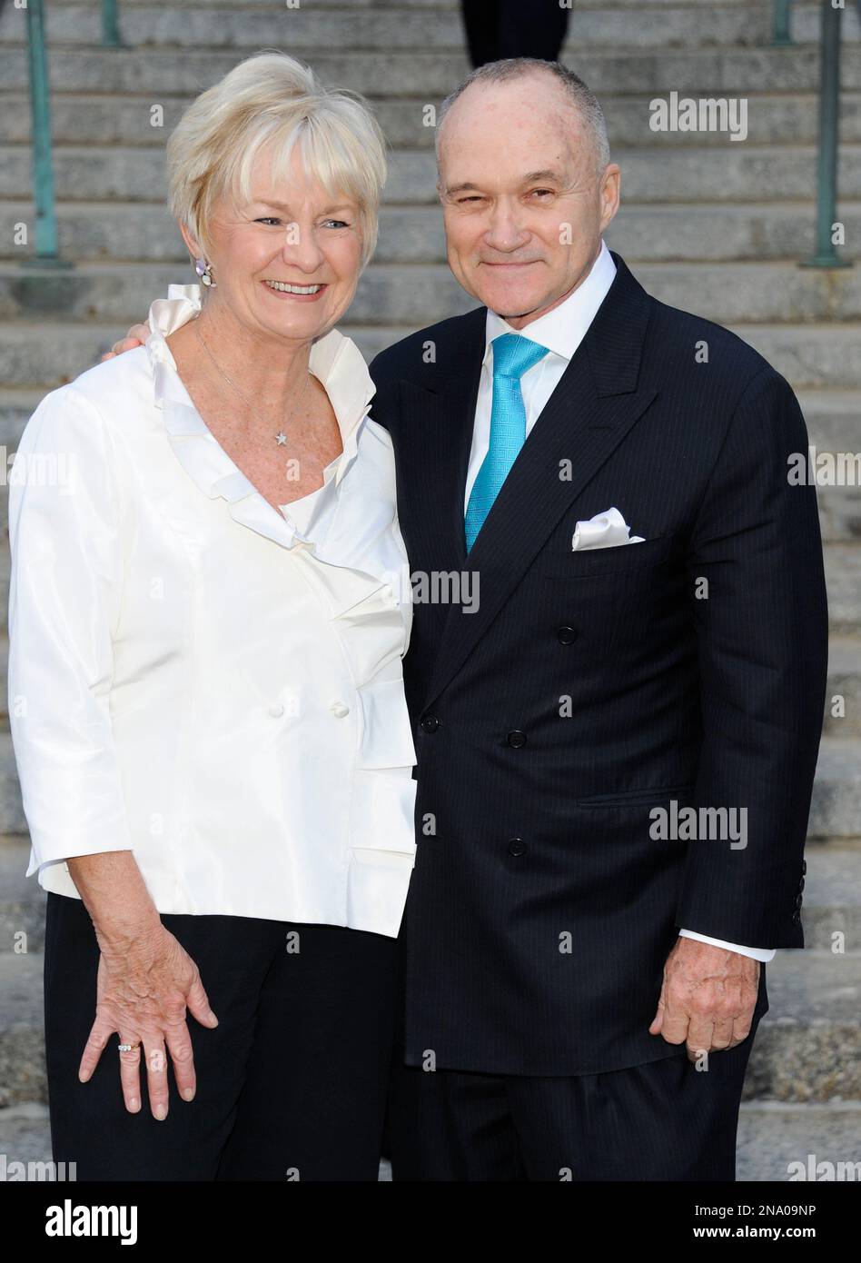 Commissioner of the New York City Police Department Raymond Kelly and ...