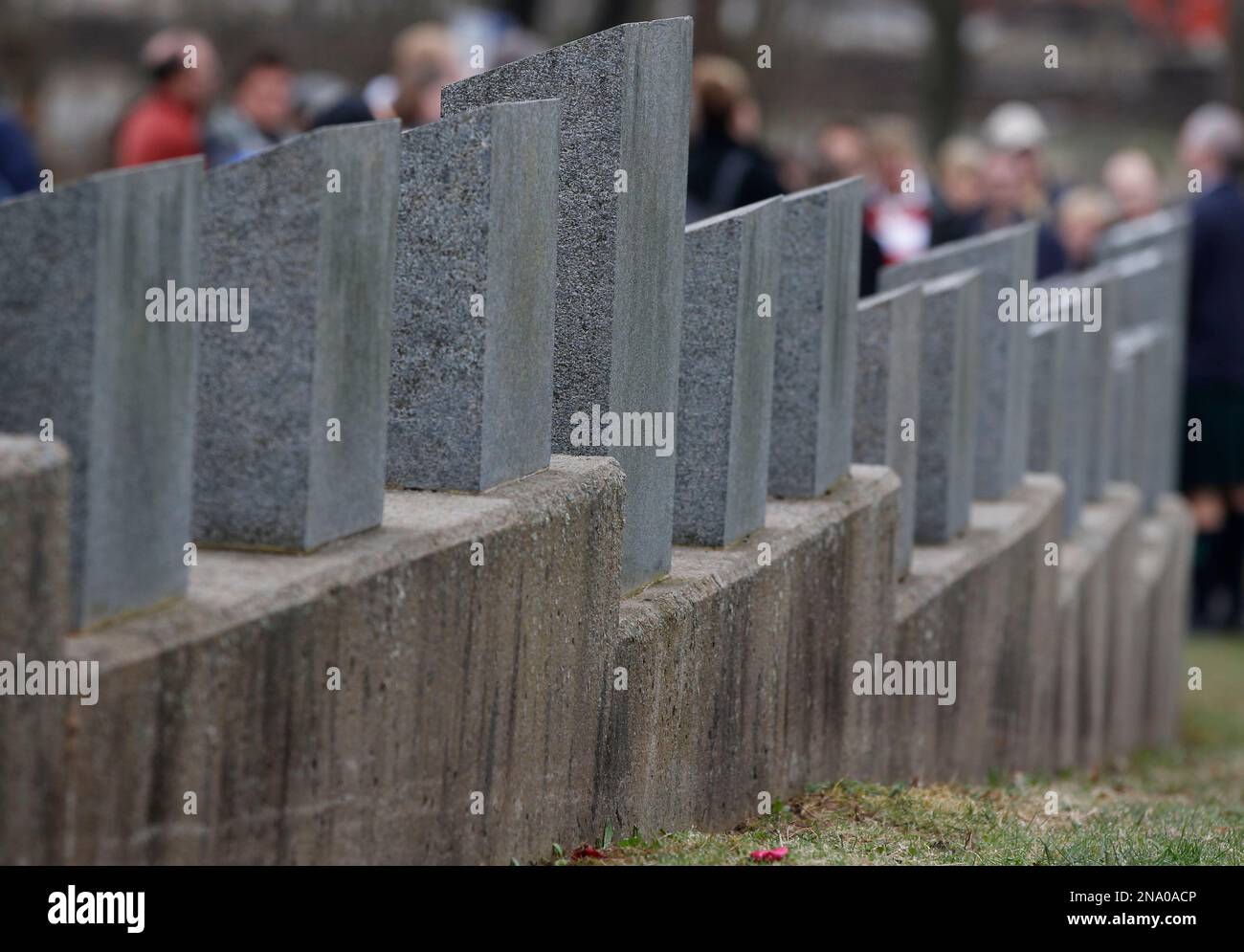 Passengers of the MS Balmoral Titanic memorial cruise ship, visit the ...
