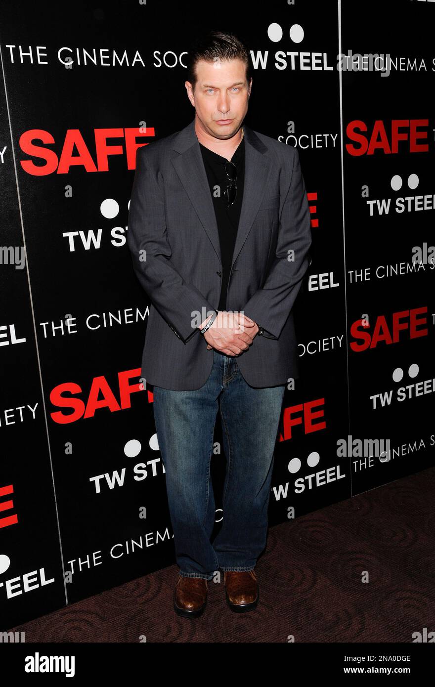 Actor Stephen Baldwin attends the premiere of "Safe" hosted by ...