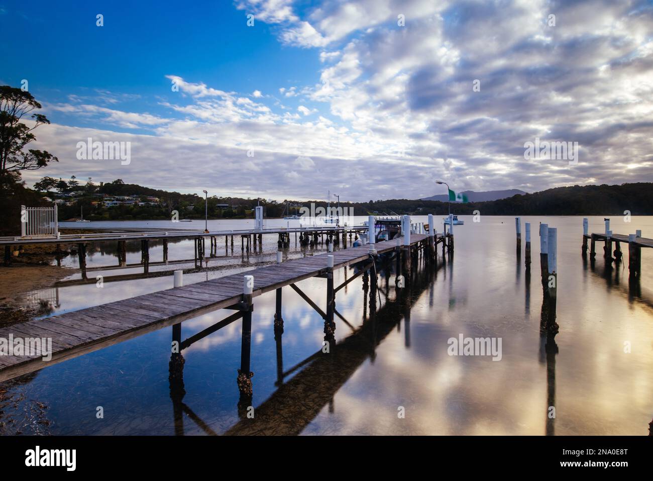 Wagonga Inlet in Narooma Australia Stock Photo - Alamy