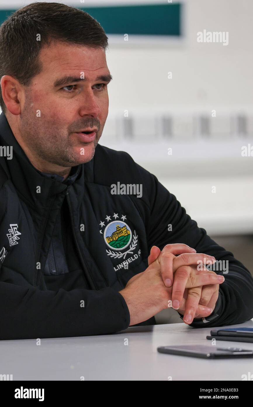 Windsor Park, Belfast, Northern Ireland, UK. 22 Nov 2022. Danske Bank ...