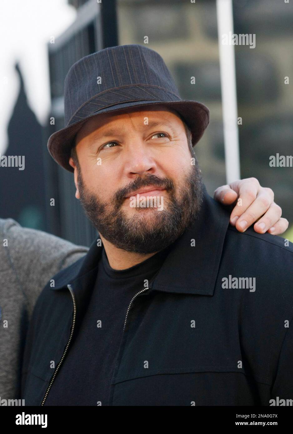 US actor Kevin James poses for photos promoting his upcoming film ...