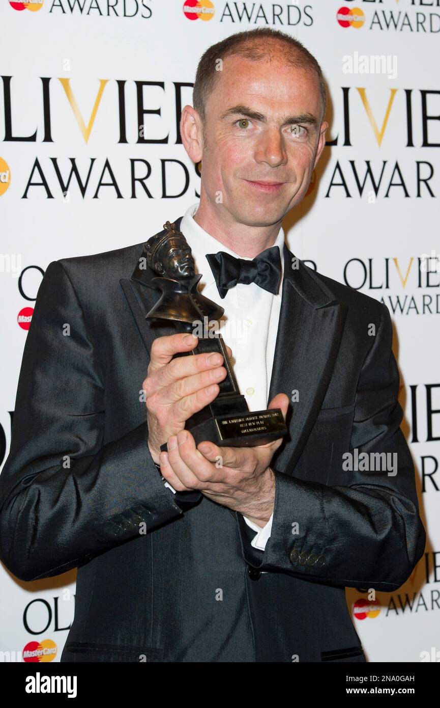 John Hodge attends the Olivier Awards at the Royal Opera House, London ...