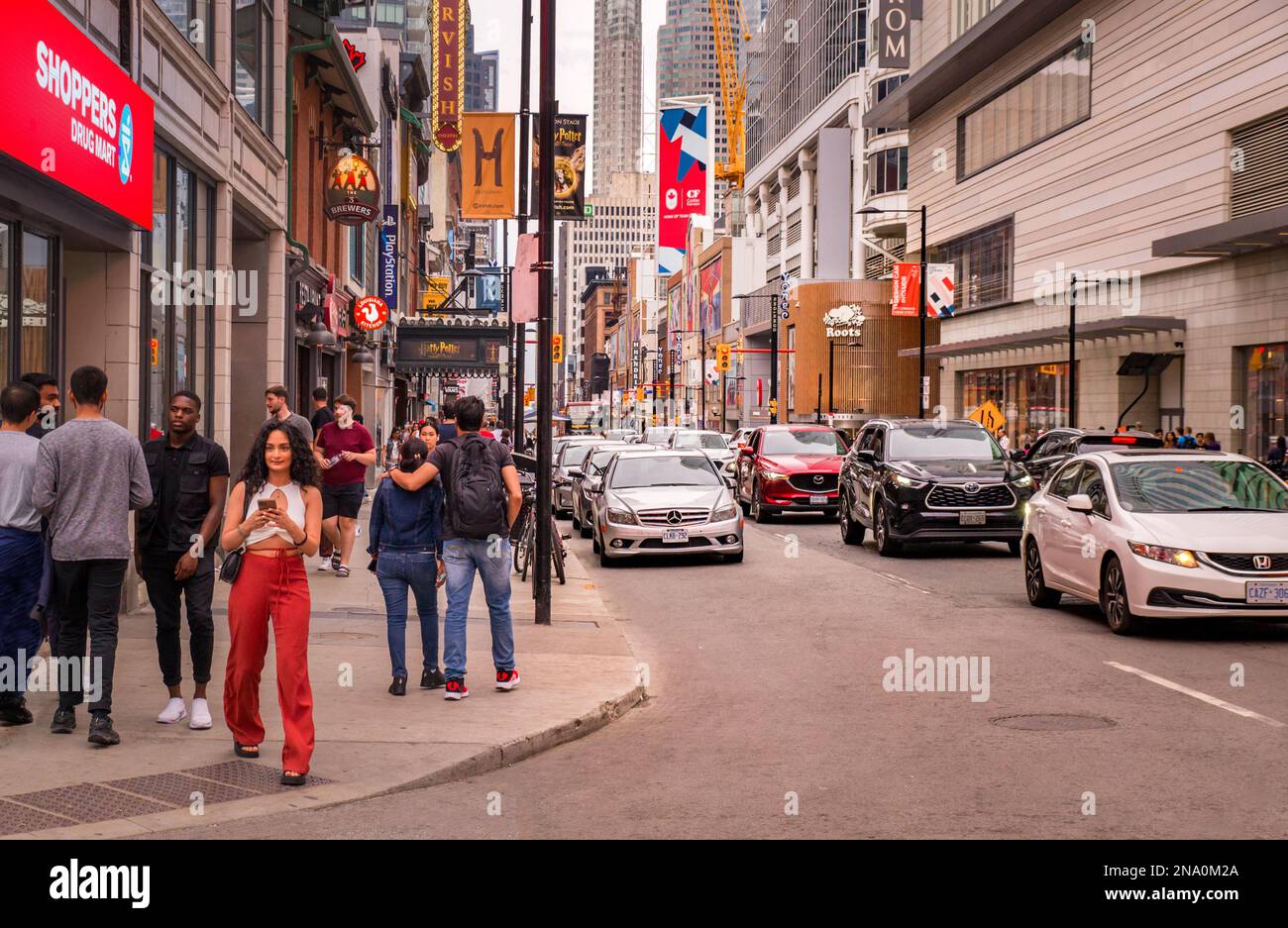 Streets Downtown Toronto