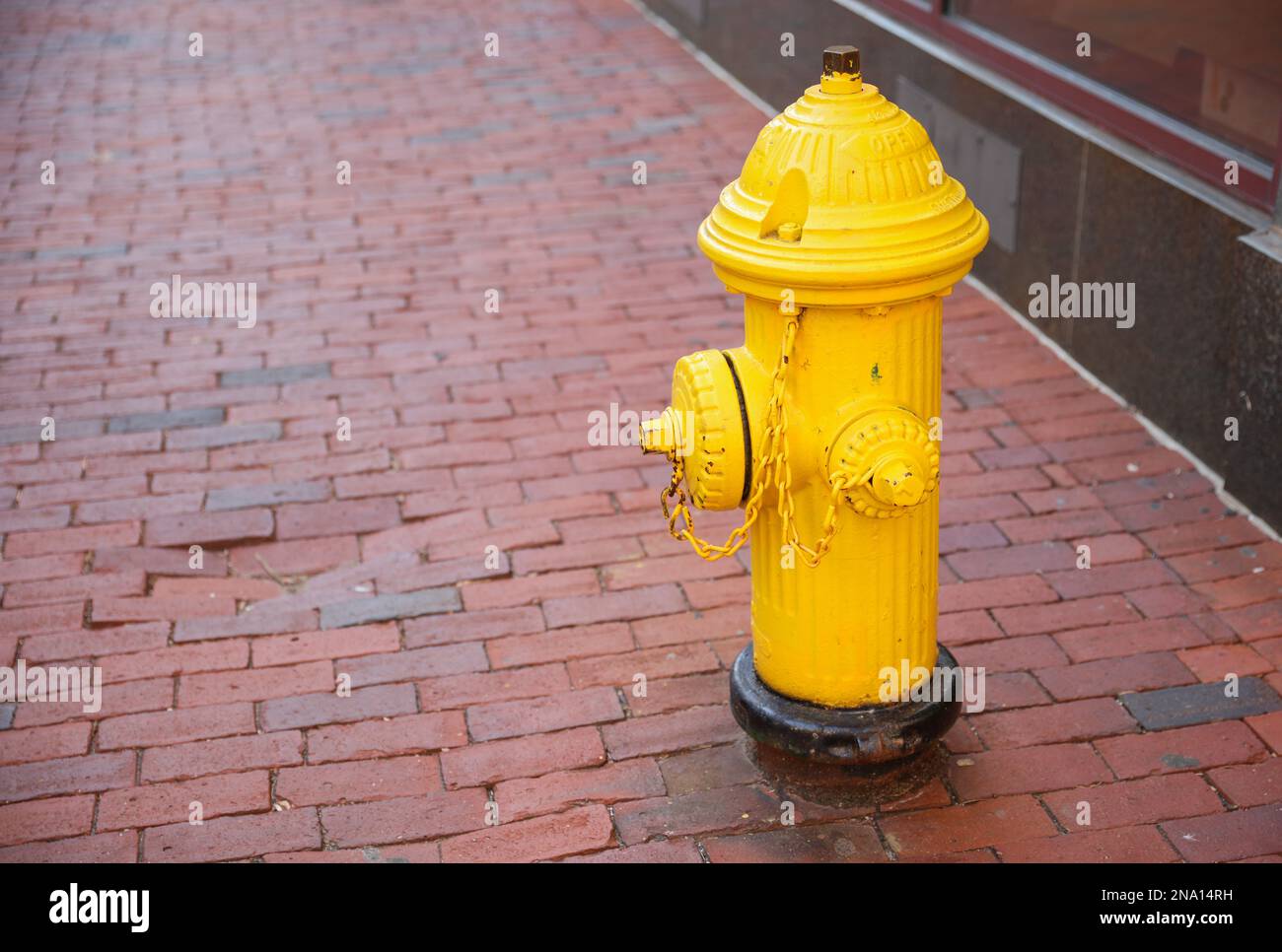Fire hydrant in public residential area as emergency Stock Photo - Alamy