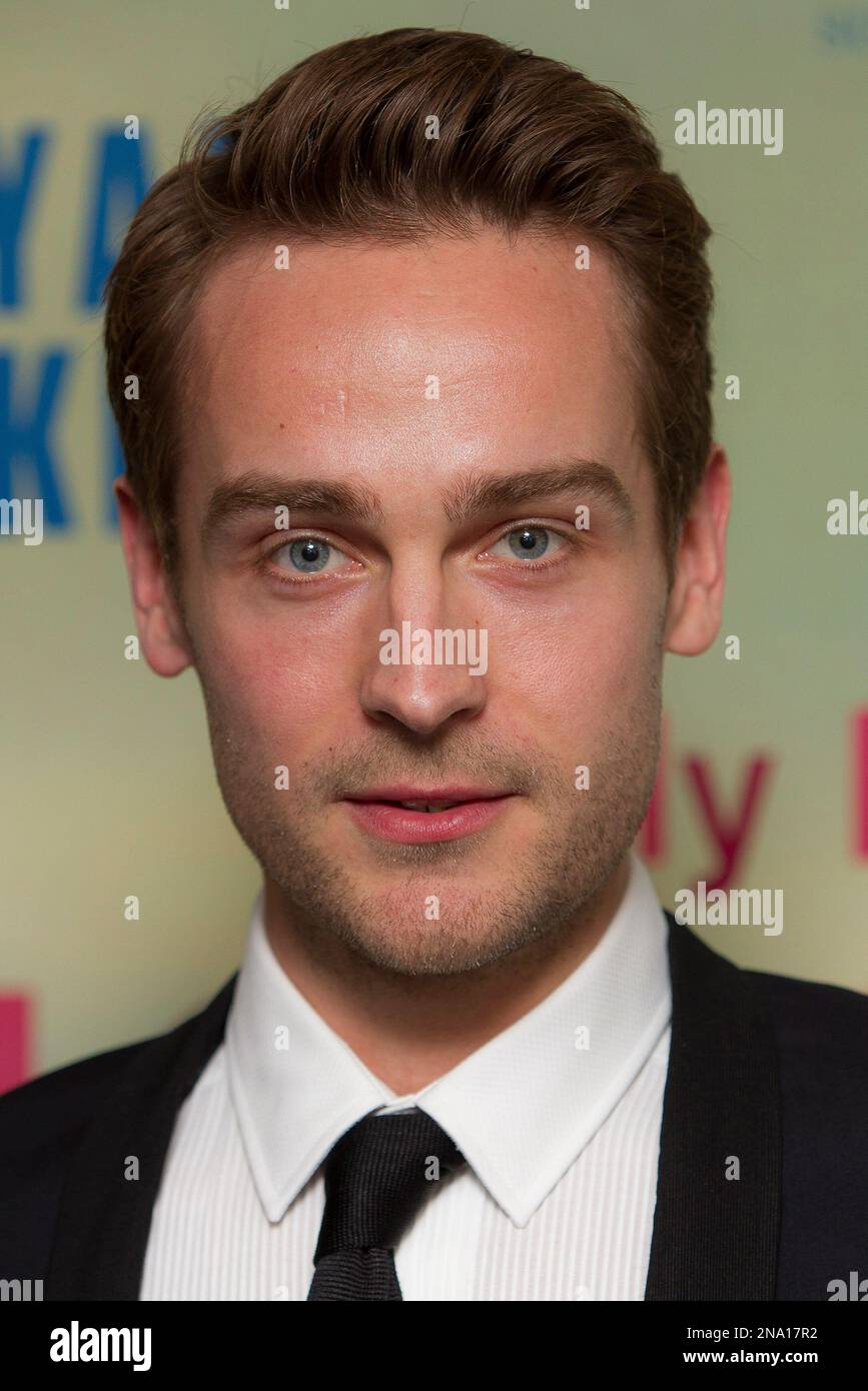 British actor Tom Mison arrives at the 'Salmon Fishing In The Yemen ...