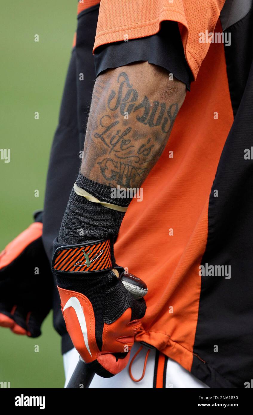 Yonder Alonso Tattoo