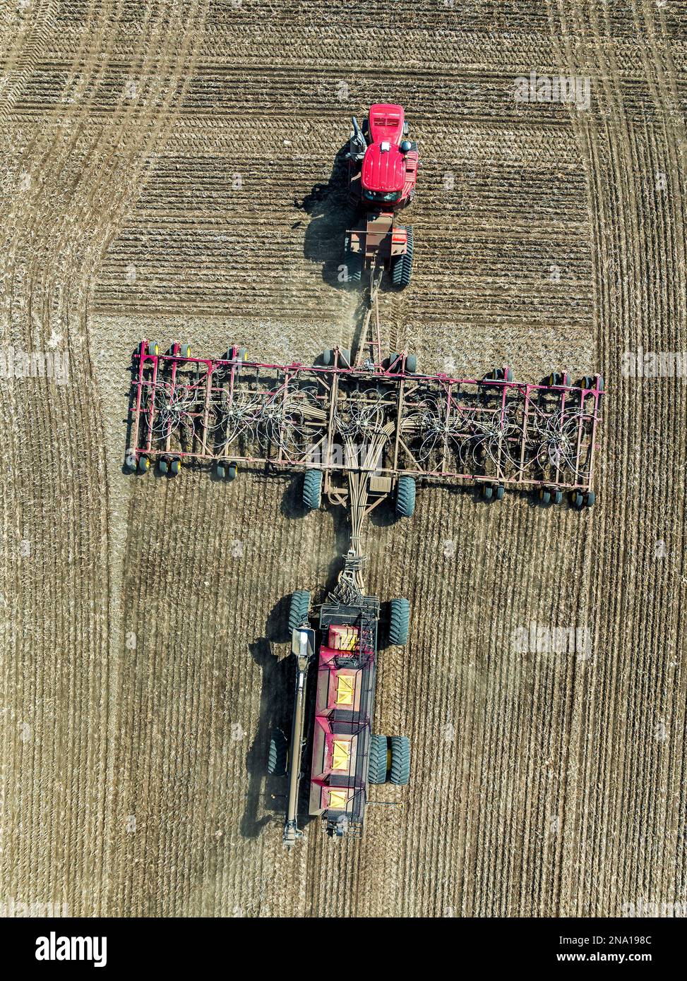 Seeder aerial hi-res stock photography and images - Alamy