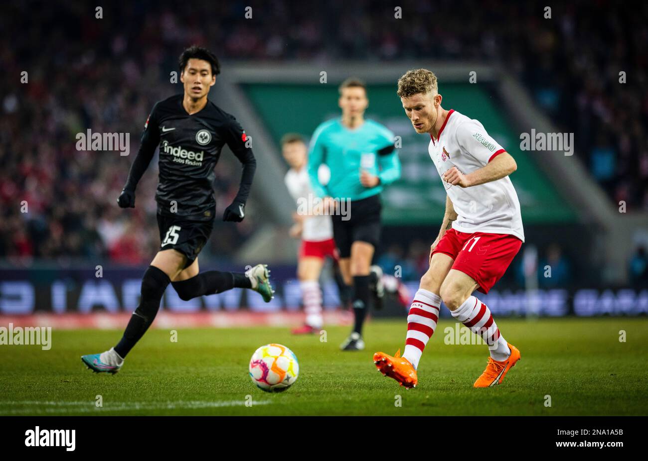 Koeln, Germany. 12th Feb, 2023. Florian Kainz (Köln) 1. FC Köln ...