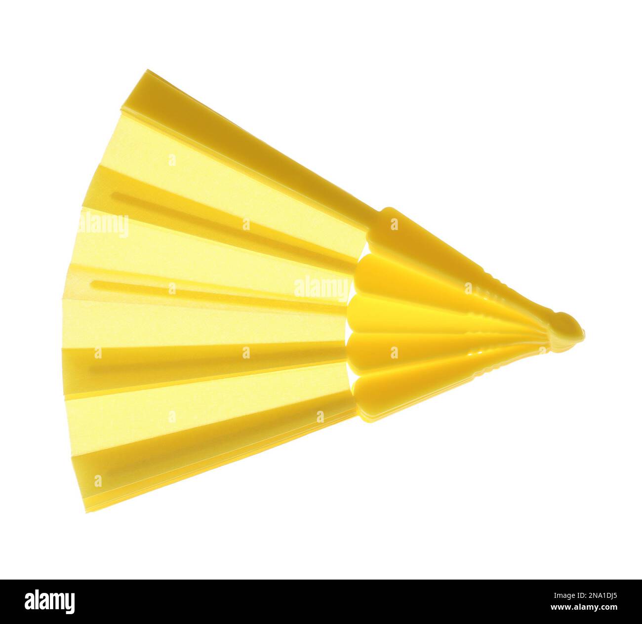 Yellow hand fan isolated on white, top view Stock Photo - Alamy Yellow hand fan isolated on white, top view Stock Photo - Alamy