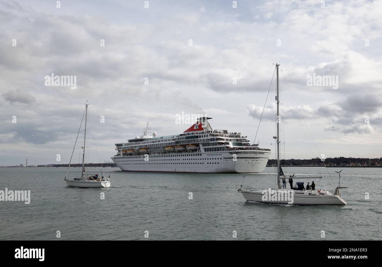 The MS Balmoral sets sail for the Titanic memorial cruise from ...