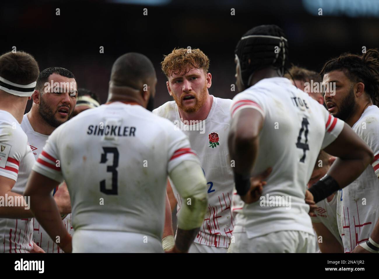 2023 Guinness Six Nations, Twickenham Stadium, England, UK. 12th ...