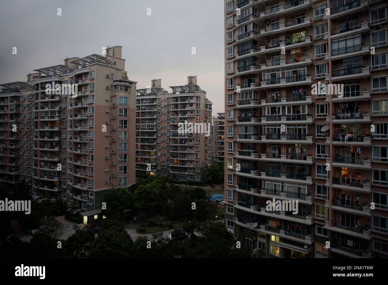 High rise balcony hi-res stock photography and images - Alamy