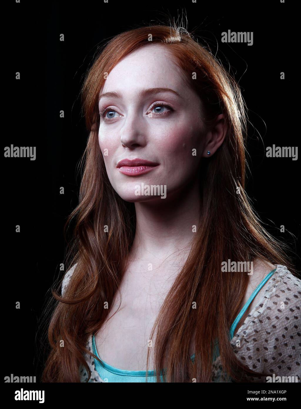Actress Lotte Verbeek from the Showtime series "The Borgias" poses for ...