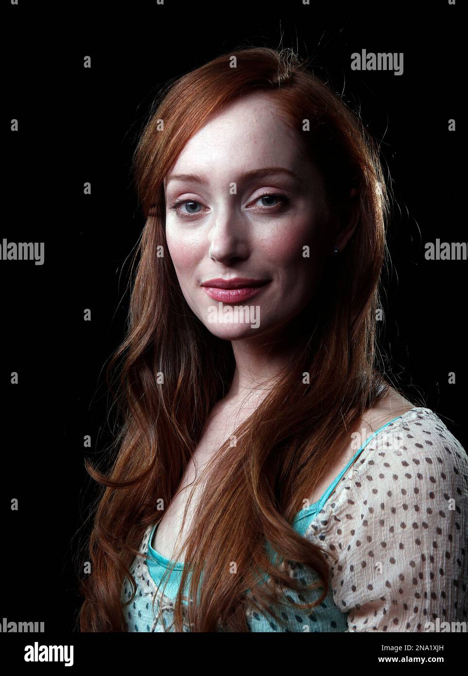 Actress Lotte Verbeek from the Showtime series "The Borgias" poses for ...
