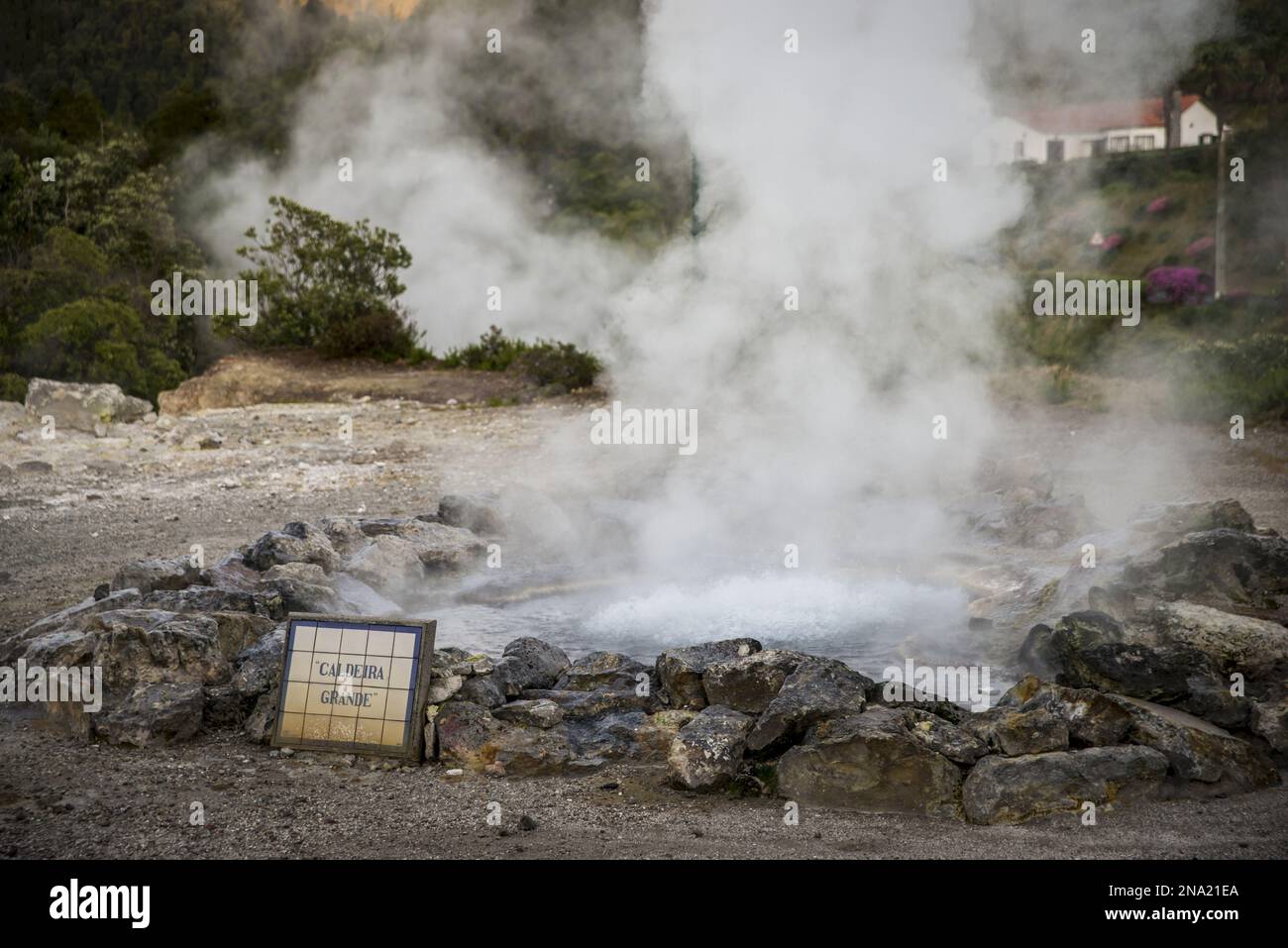 Fumaroles in furnas hot hi-res stock photography and images - Alamy