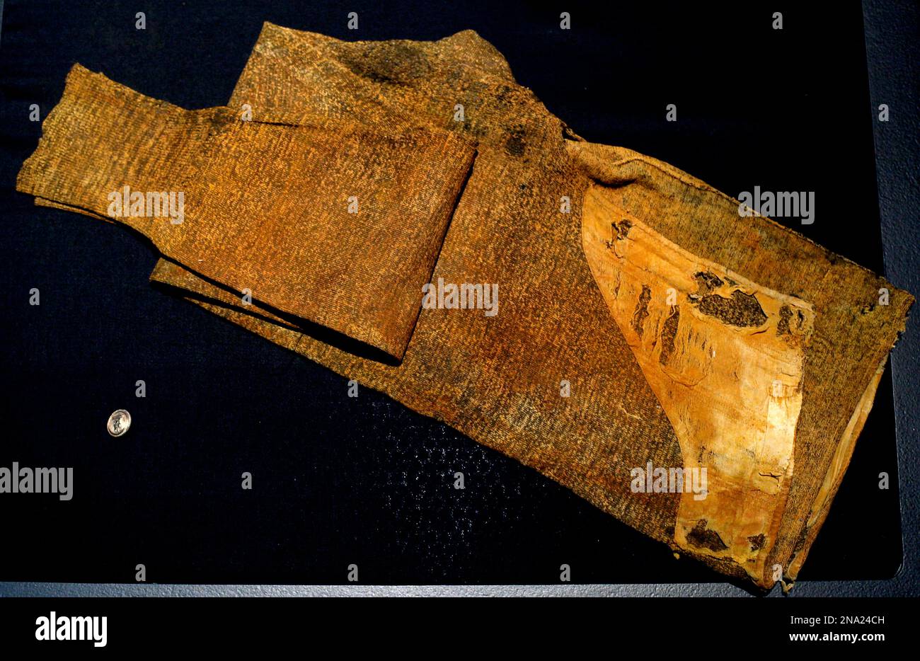 A pair of his rusty long johns belonging to William Murdoch, the bridge ...