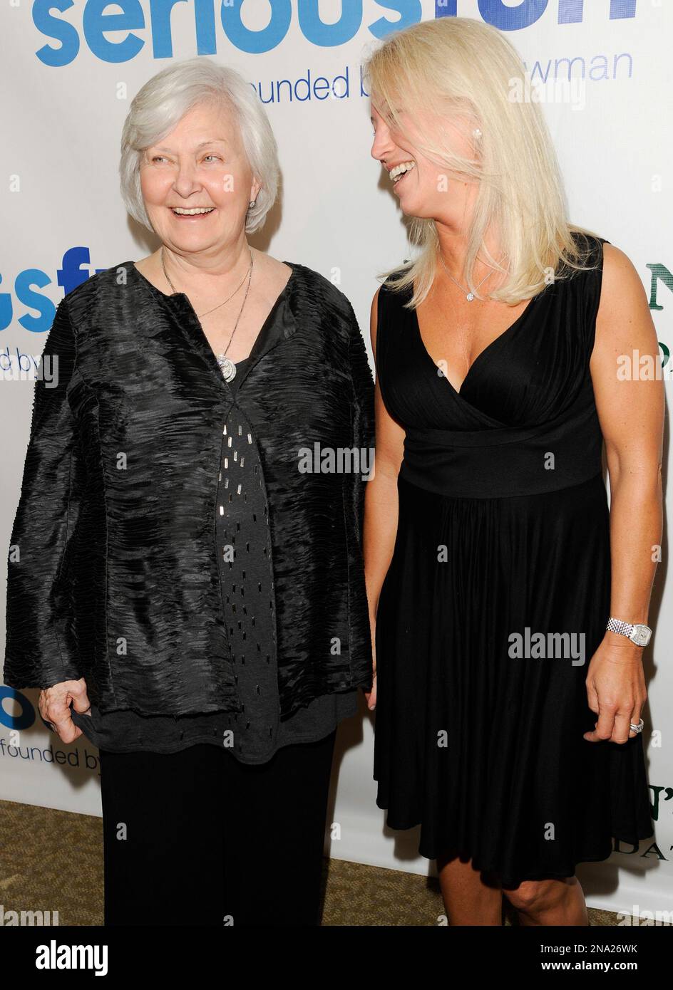 Actress Joanne Woodward, left, and daughter Clea Newman Soderlund ...