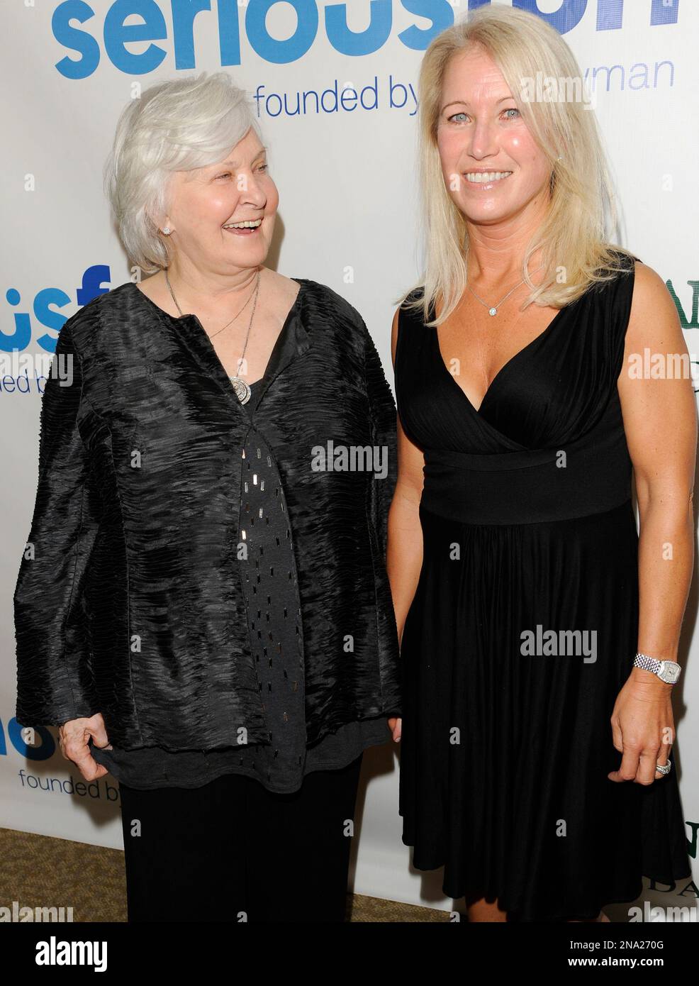 Actress Joanne Woodward, left, and daughter Clea Newman Soderlund ...