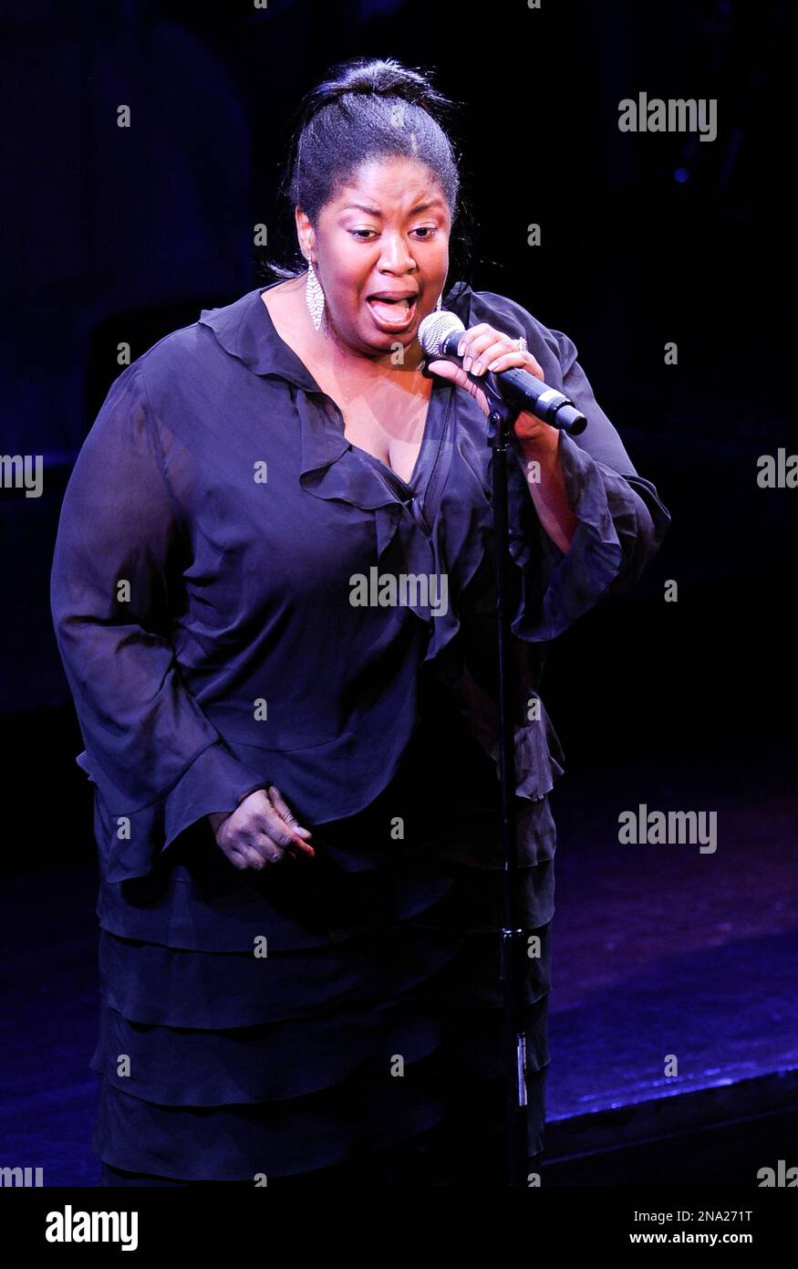 Singer NaTasha Yvette Williams performs at "A Celebration of Paul ...