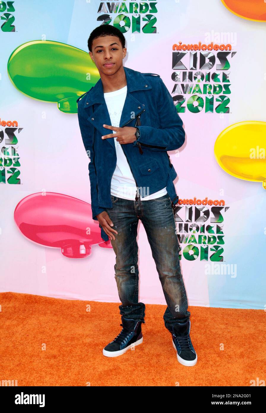 Diggy Simmons arrives at Nickelodeon's 25th Annual Kids' Choice Awards ...