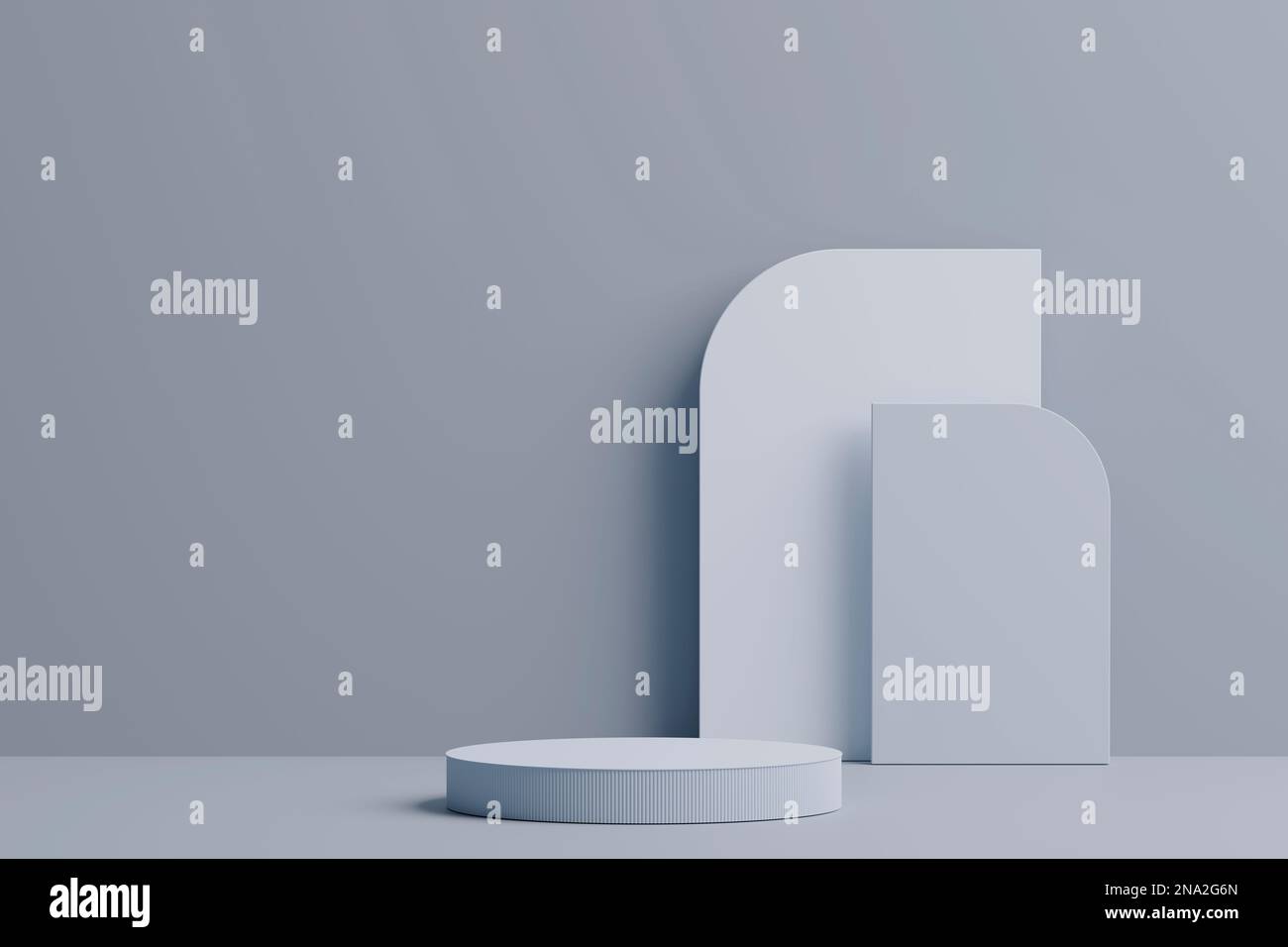 Polygonal object on solid background Stock Photo - Alamy