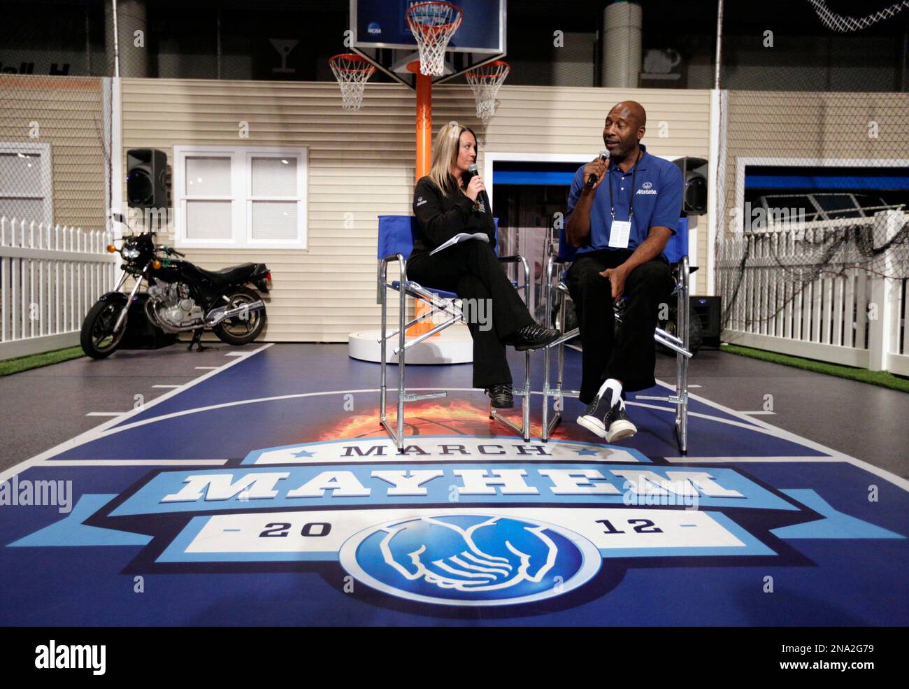 COMMERCIAL IMAGE - In this photograph taken by AP Images for Allstate ...