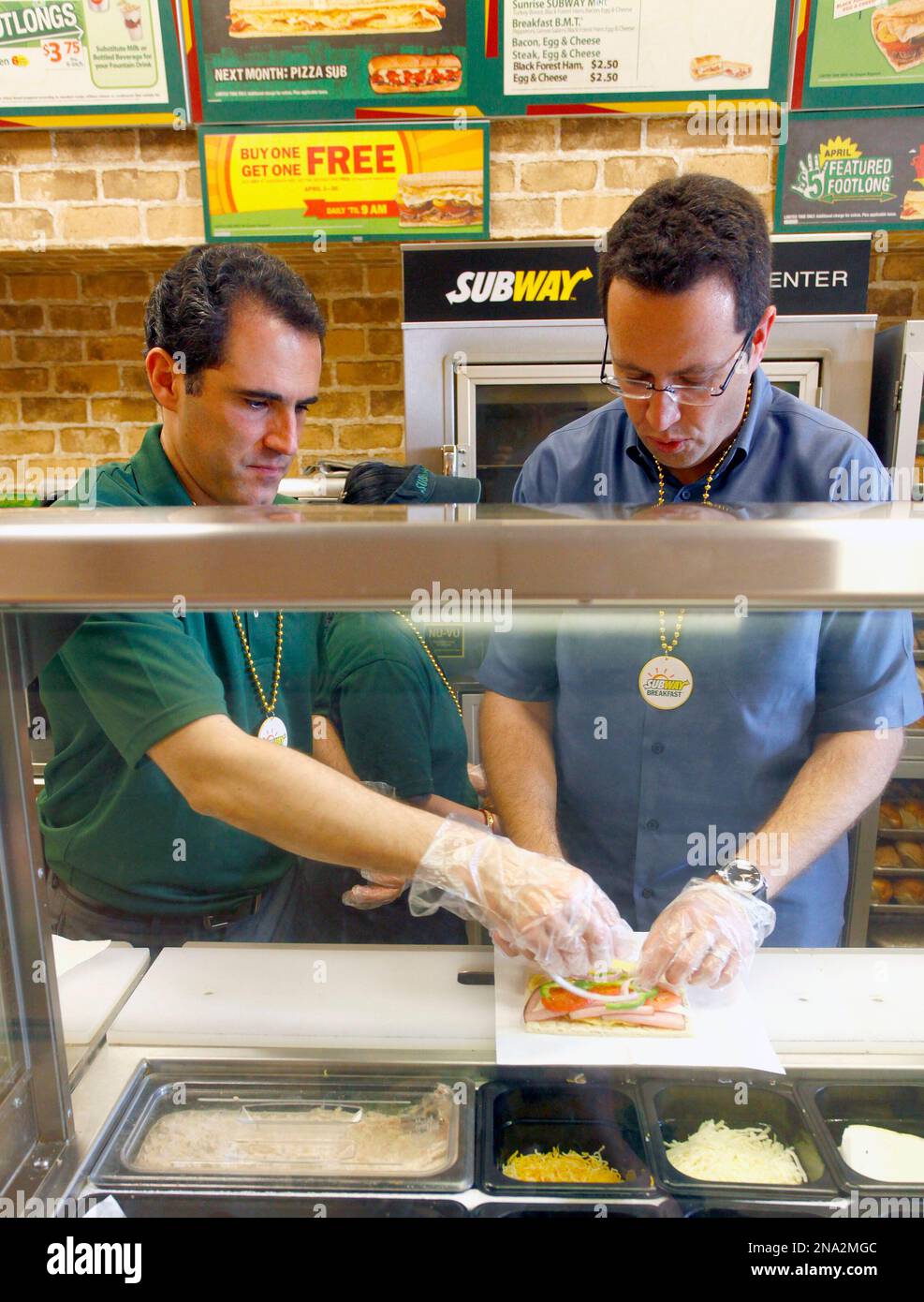 COMMERCIAL IMAGE - In this photo taken by AP Images for Subway, College ...